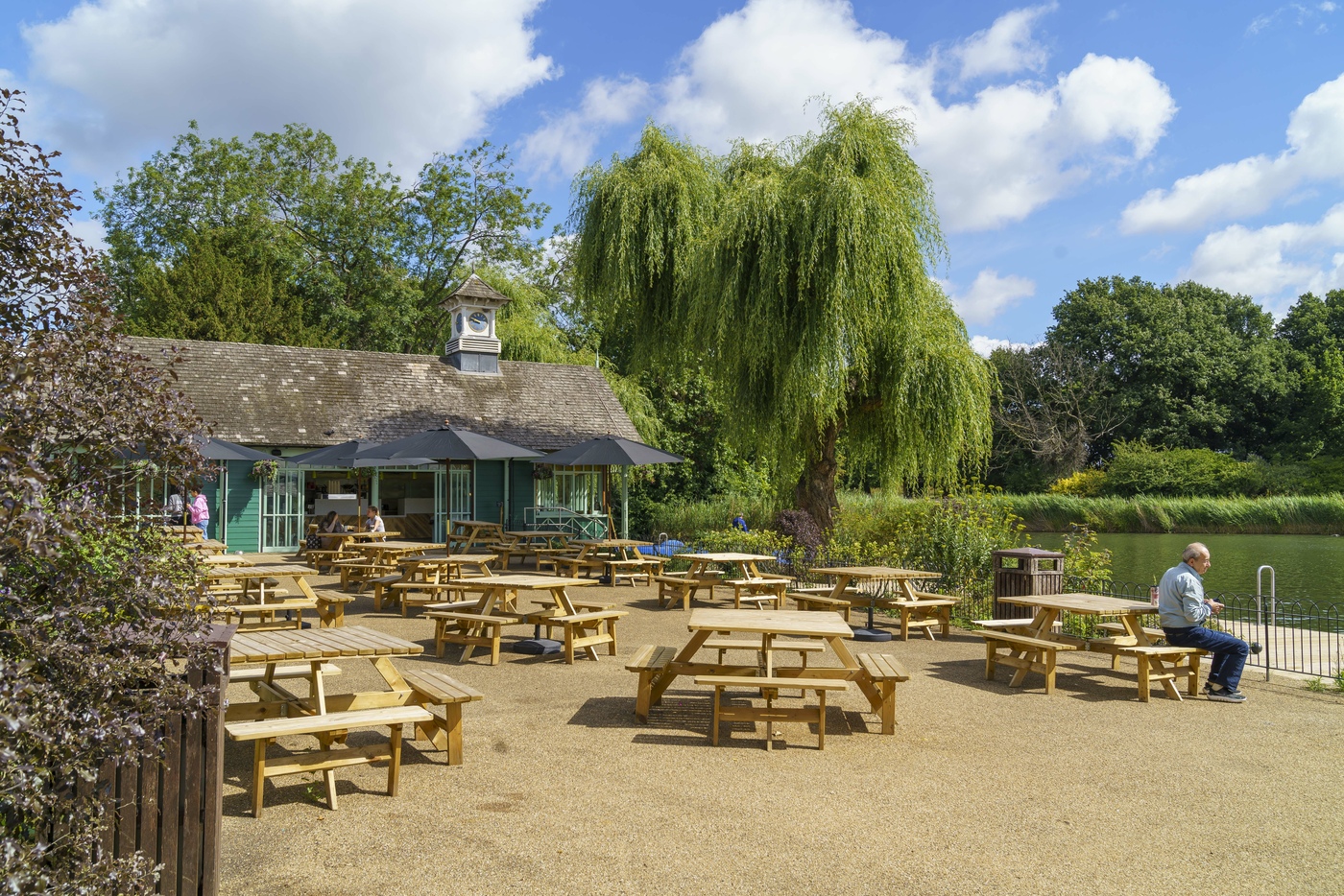 Cafe in the park store